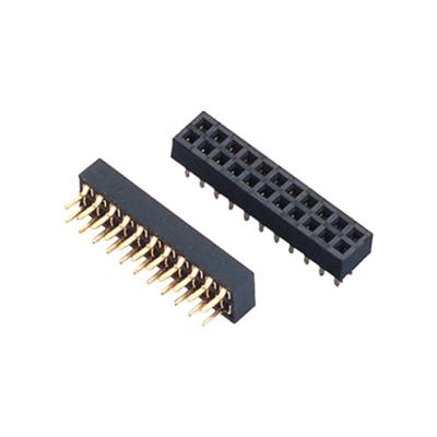 中国 まっすぐなH5.0女性ヘッダーのコネクター1.27x2.54mmピッチYのタイプ 販売のため