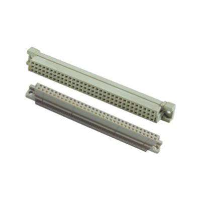 Κίνα Βιομηχανικό DIN 41612 συνδετήρας 2.54mm πίσσα τρία υπόλοιπος κόσμος για τον πίνακα που επιβιβάζεται προς πώληση