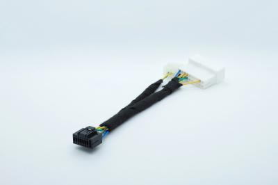 Chine Cable Manufacturer 16P power input line 002 black pcb molded wire harness custom cable à vendre