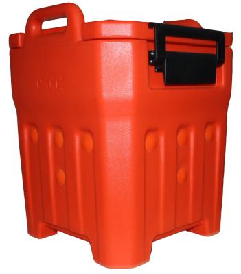 Китай изолированный красным цветом контейнер супа 35Litre без spigot продается