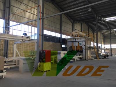 China Melamine Laminated Particle Board Lamination Machine High Efficiency Automatic for sale
