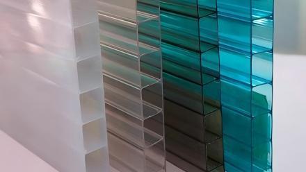 Close-up view of FRP Skylight Panel texture