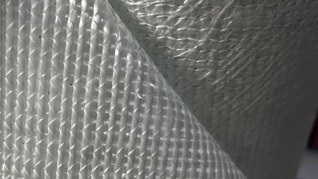 Close-up view of Reinforced Composite Mat surface texture