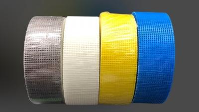 중국 산업용 유리 섬유 자체 접착 테이프, 50-100m 롤 길이, 고강도 보강 및 단열용 판매용