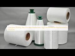 ​Standard Fiberglass Roving Yarn Corrosion Resistant For Mat Production