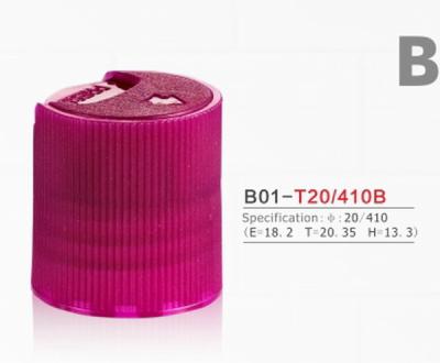China 20/410 shampoo bottle disc cap smooth wall lotion body cap for sale