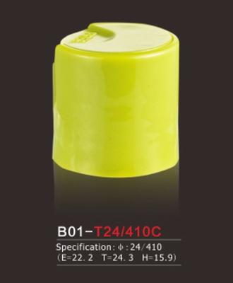 China tappo 24/410 shampoo bottle disc top cap smooth wall lotion body cap for sale