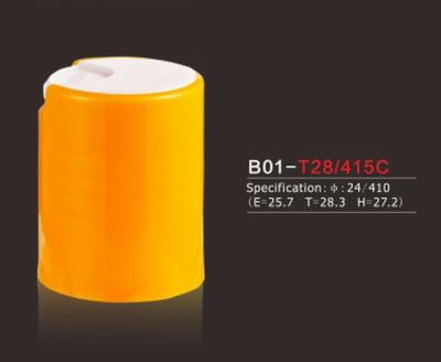China tappo 28/415 shampoo bottle disc top cap smooth wall lotion body cap for sale