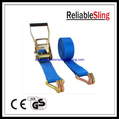 Cina 2 in 50mm che 4T automatici legano giù la cinghia del cricco, frustante legano giù le cinghie del carico del cricco in vendita