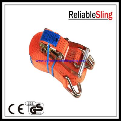 Cina Il cricco a 2 pollici 5Ton di 50mm lega giù la cinghia, carico che frusta la cinghia/cinghia del cricco in vendita