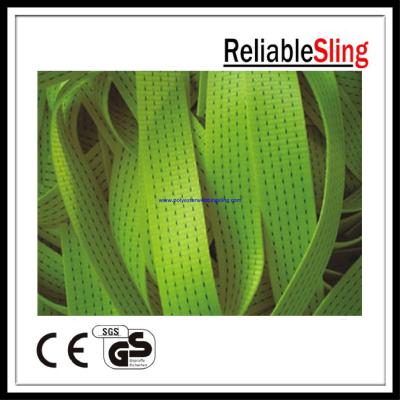 Cina 5 tessitura della cinghia del cricco di tonnellata 50mm, carico che frusta la tessitura della cintura di sicurezza in vendita
