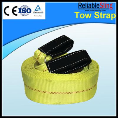 Cina Iso di TUV GS del CE di nylon giallo della cinghia di rimorchio dell'automobile di recupero approvato in vendita