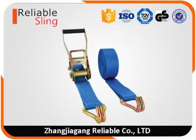Cina 50mm camion di plastica del cricco della copertura da 5 tonnellate legano i bassi con i doppi ganci a J per controllo del carico in vendita