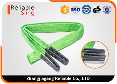 China Het Oog van de de Slingerpolyester van de Kleurencode Vlakke Singelband en van de Oogslinger Dubbele Vouwverdeelstrop Te koop
