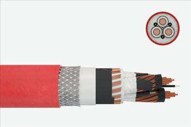 Cina Feichun TENAX TTS-LWL (N)TSCGEWOEU Advanced Hybrid Medium Voltage Reeling Cable With Integrated Fiber Optic Technology in vendita