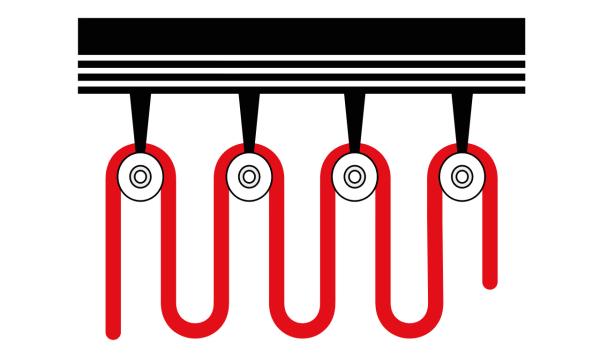 Quality Type Festoon-Flex PUR-HF D12Y11Y Cable PUR Sheathed For Festoon System For Use As Energy And Control Cable In Festoon for sale