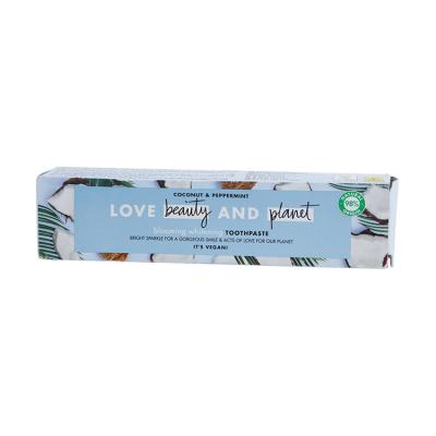中国 植物のエキスの走行のための自然なココナッツ歯磨き粉100g 販売のため