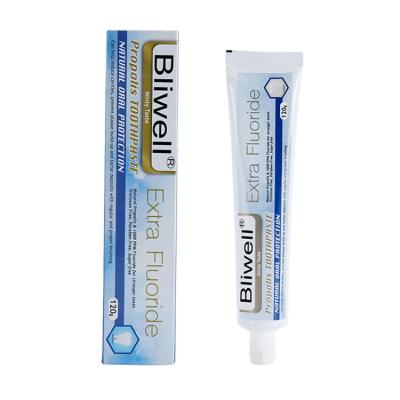 Cina Denti liberi del fluoruro che imbiancano dentifricio in pasta, dentifricio in pasta naturale libero del propoli dell'ape di Triclosan in vendita