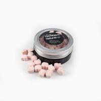 China Hotel Chew Tabs Toothpaste , Bubble Gum Flavor Toothpaste Tablets for sale