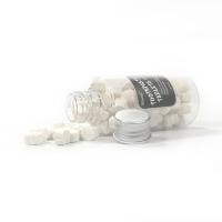 China Cartoon Cat Shape Teeth Whitening Tablets , Mint Solid Toothpaste Tablets for sale