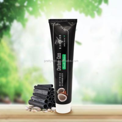 China A superfície de remoção de limpeza natural delicada segura mancha o dentífrico do carvão vegetal à venda