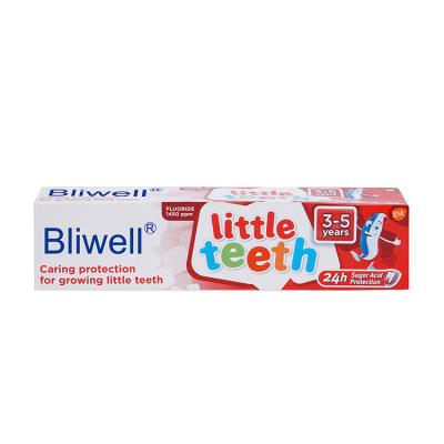 Cina La fragola super del dentifricio in pasta dei figli naturali e la gomma da masticare del limone il dentifricio in pasta dei bambini in vendita