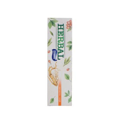 Cina Il dentifricio in pasta d'imbiancatura di erbe prezioso vari estratti di erbe imbianca i denti per proteggere le gomme sensibili in vendita