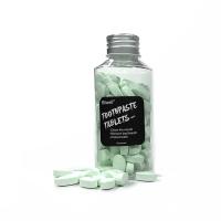 China Organic Solid Toothpaste Tablets Bubble Gum Zero Waste Refillable for sale