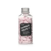 China Organic Solid Toothpaste Tablets Bubble Gum Zero Waste Refillable for sale