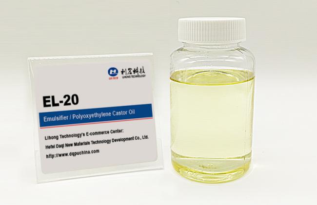Emulsifier EL-10 Cremophor EL-20 polyoxyethylene castor oil  Ethoxylated Hydrogenated Castor Oil  Surfactant