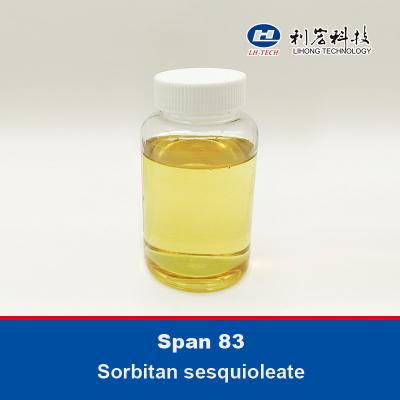 China Span 83  Sorbitan sesquioleate  Cosmetic Grade Surfactant Cas 8007-43-0 for sale