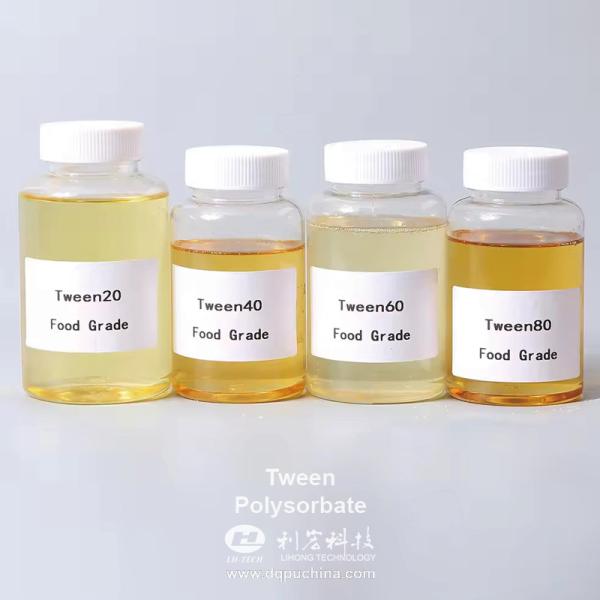 Quality Tween Polysorbate Polyoxyethylene Sorbitan Esters Surfactant Liquid Material for sale