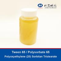 Quality Cas 9005-71-4 Tween Polysorbate 65 Polyoxyethylene 20 Sorbitan Tristearate for sale