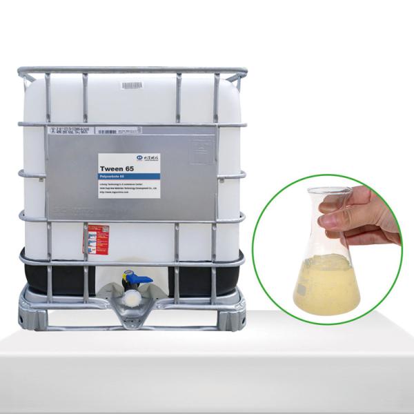 Quality Cas 9005-71-4 Tween Polysorbate 65 Polyoxyethylene 20 Sorbitan Tristearate for sale