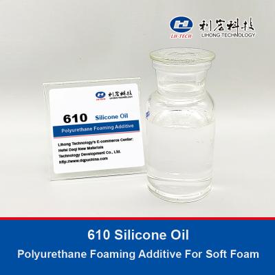 China 610 Silicone Oil Polyurethane Foaming Additive For Producing Special Slow Rebound Flatulence Foam Sponge for sale