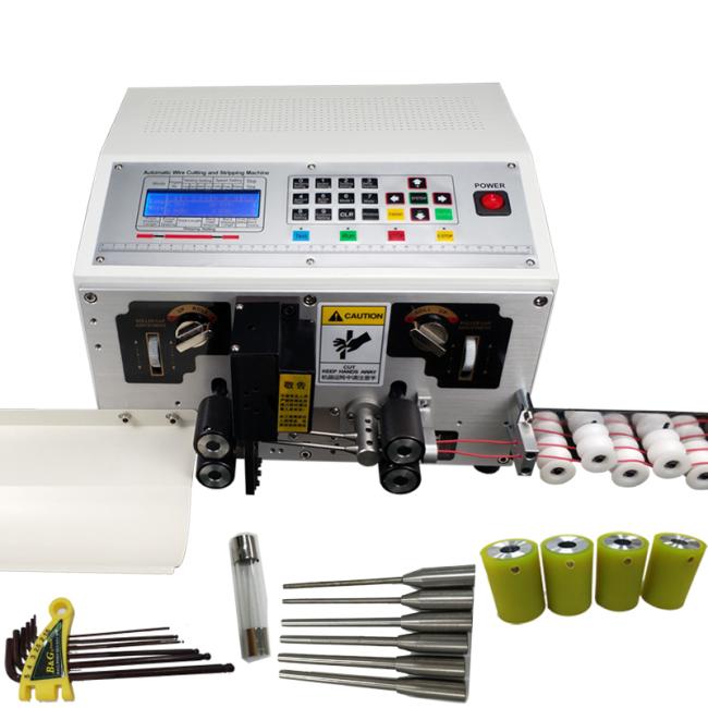 Full Automatic machine for cutting and stripping wires steel wire cutting peeling machine for sale