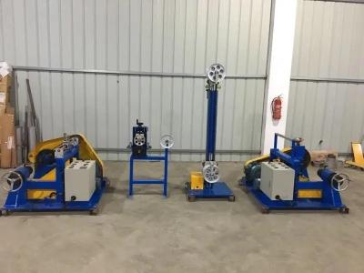 China High - Carbon Steel Wire Rewinding Machine With Meter Counter for sale