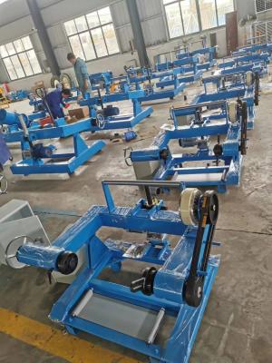 China High - Carbon Steel Wire Rewinding Machine With Meter Counter for sale