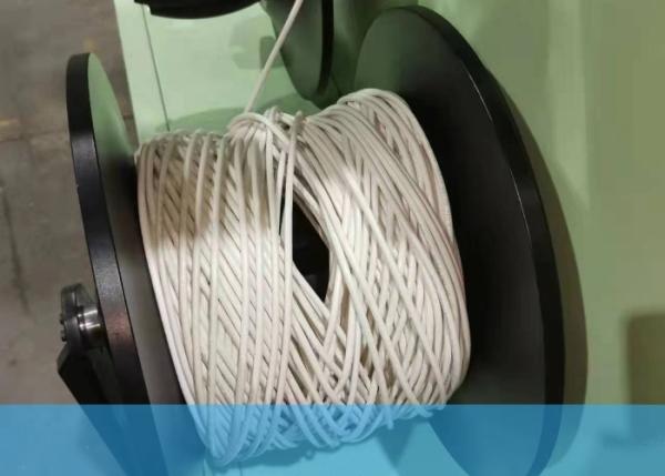 Network Cable Coiling Machine Efficient 8-Shaped Coil With Anti-Winding Rings