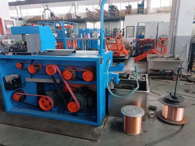 China Copper Fine Wire Drawing Machine With Annealer for sale
