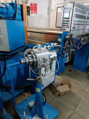 China φ90mm+φ50mm Máquina de extrusión de cables y alambres de alta velocidad con cubierta de chaleco eléctrico de PVC en venta