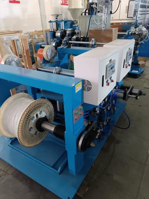 China φ90mm+φ50mm Máquina de extrusión de cables y alambres de alta velocidad con cubierta de chaleco eléctrico de PVC en venta