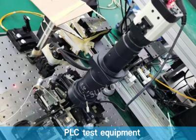 China Manual Type PLC Splitter 1310nm Optical Alignment Machine for sale