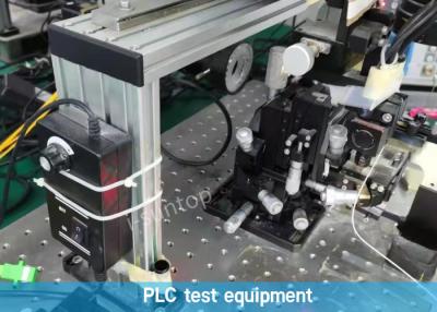 China Manual Type PLC Splitter 1310nm Optical Alignment Machine for sale