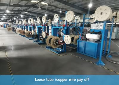 Cina 1200/12 di linea di produzione del cavo a fibre ottiche 1800rpm per arenamento della SZ in vendita