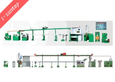 Cina Linea di produzione del cavo della macchina di rivestimento del cavo del PVC della cuffia dello SGS 11kw in vendita