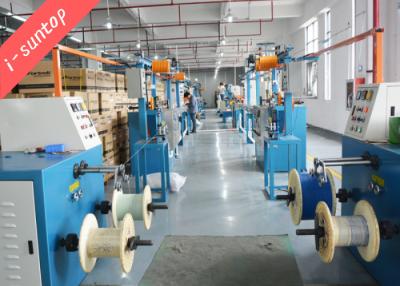 China 30kw Cable Sheathing Machine , Insulation Layer Wire Extruder Machine for sale