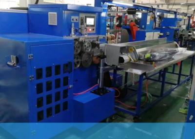 China PLC Control Automatic Cable Cutting Machine , 240m/Min Cable Manufacturing Equipment for sale