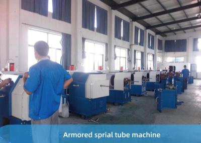 Cina Macchina d'acciaio di Armoring di spirale della striscia 8KW per il cavo della fibra ottica in vendita