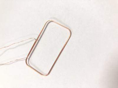 China Custom Copper Air Coilnductor air coil winding RFID antenna coil copper wire coil induction coil copper thin coil for sale